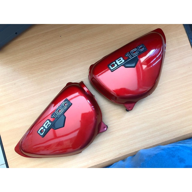 Jual Cover aki Bok aki tepong aki honda CB 100 CB100 Merah Putih Hitam ...