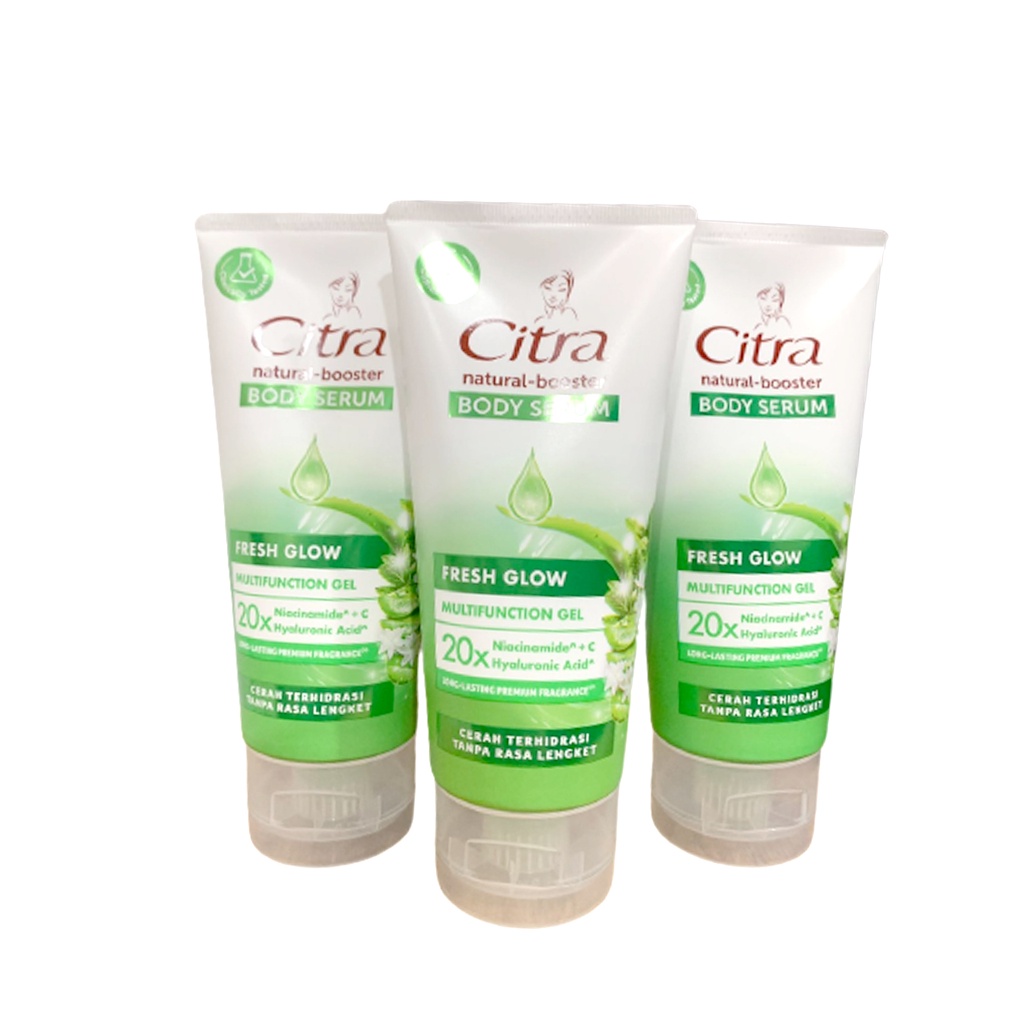 Jual Citra Fresh Glow Multifunction Gel Aloe Bright Uv 180 ml Body ...