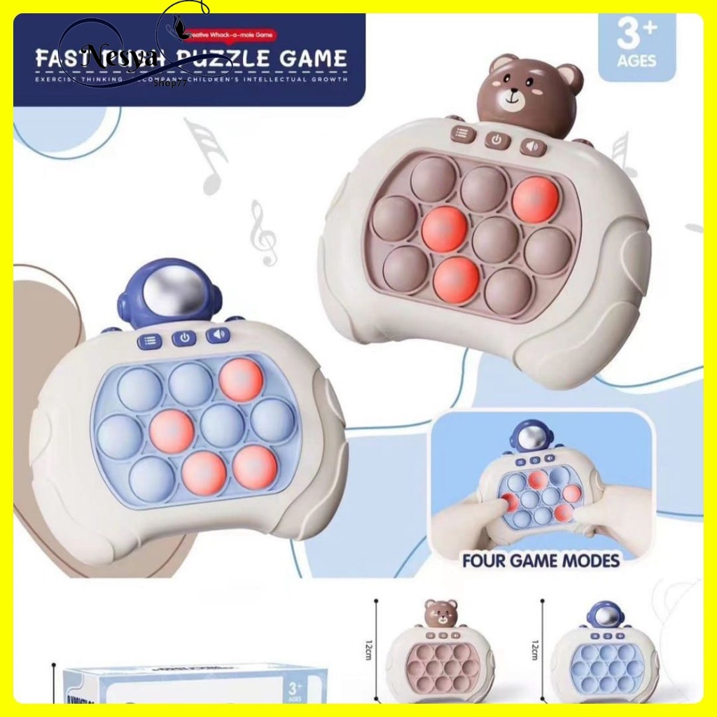 Jual MAINAN ANAK Mainan Anak Pop It Finger Pres Elektronik Push Bubble ...