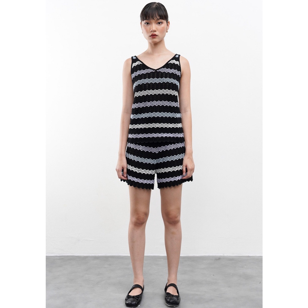 Jual COMFORTKNIT - Cove Top In Black | Shopee Indonesia