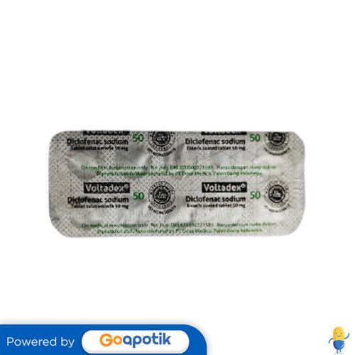 Jual Voltadex 50 Mg Strip 10 Kaplet | Shopee Indonesia