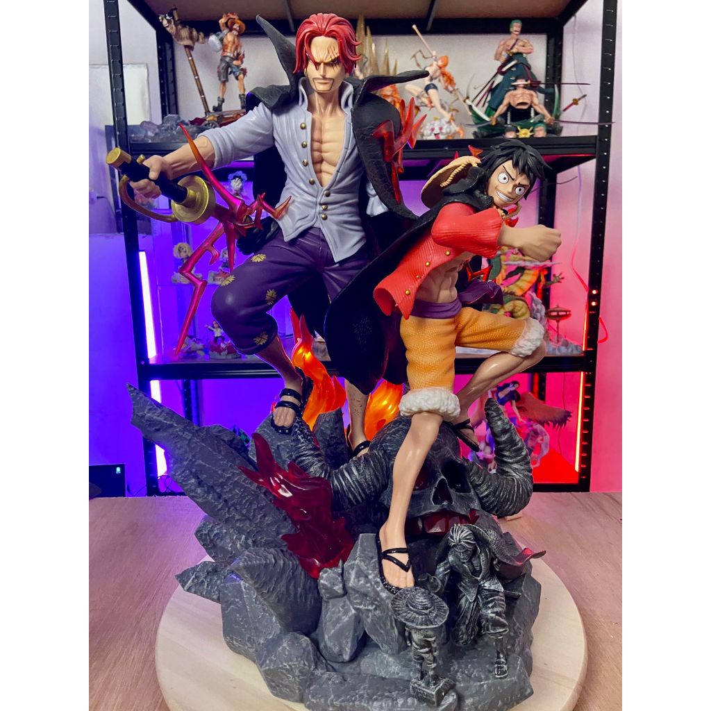 Jual SHP-JF Action Figure One Piece GK Heritage and Bond Series Luffy ...