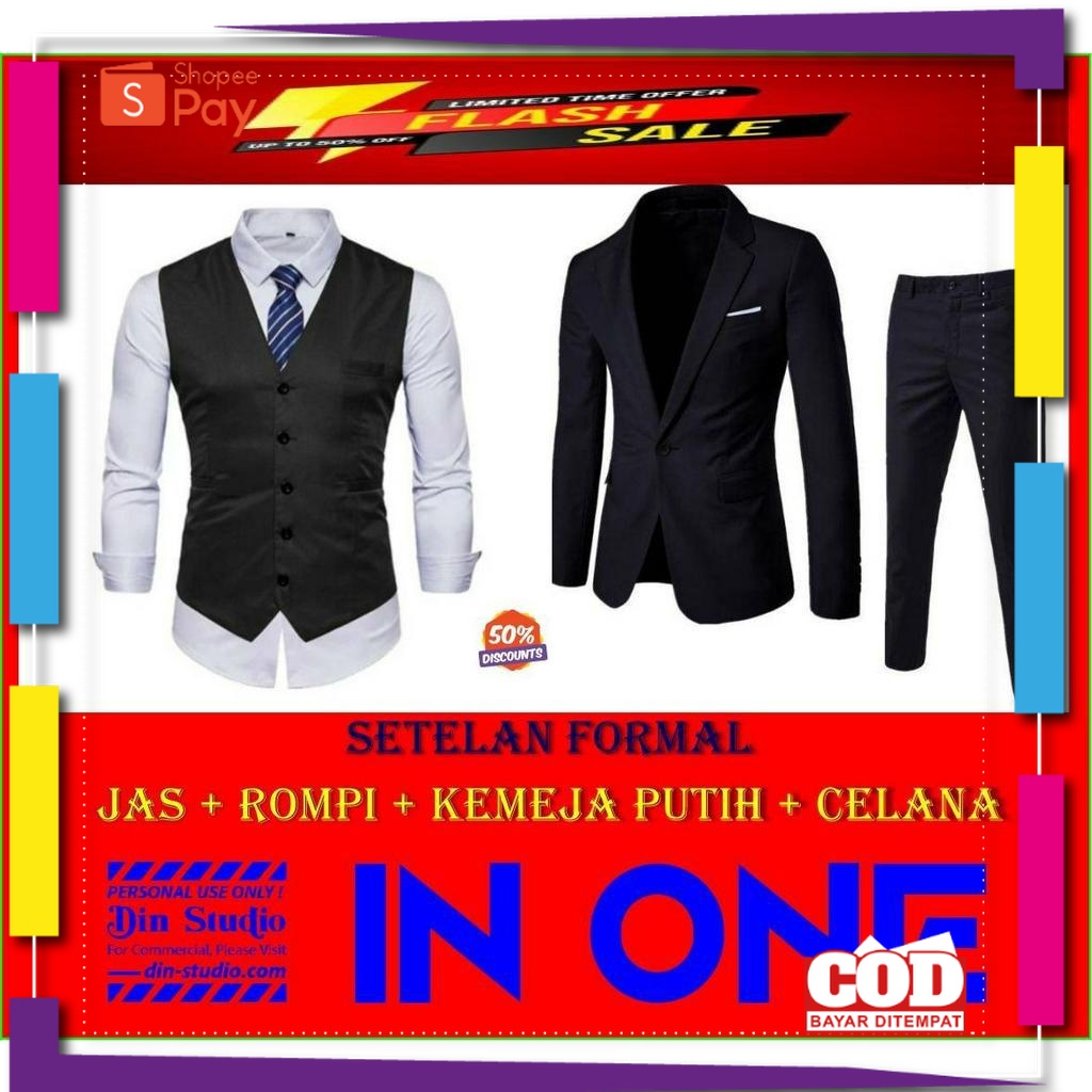 Jual PREMIUM KOREAN STYLE / Setelan Jas formal pria silm / jas kasual ...