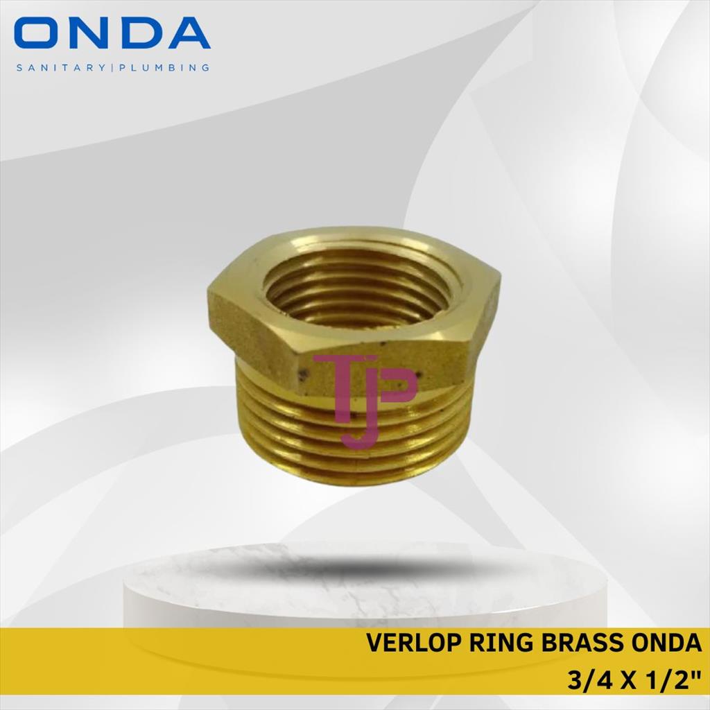 Jual VERLOP RING BRASS ONDA 3/4 X 1/2" | Shopee Indonesia