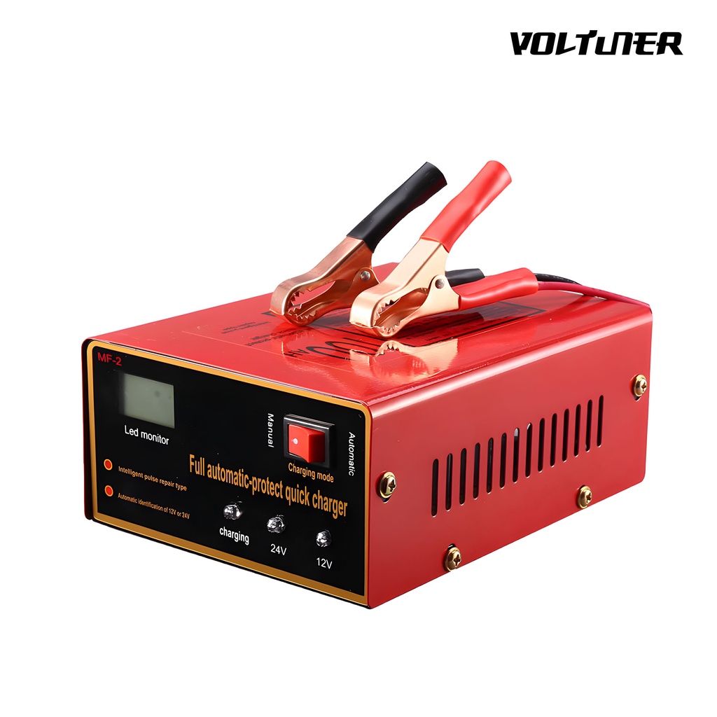 Jual VOLTUNER Charger Aki Fast Charging 12v 24v 10A Repair Aki Otomatis ...