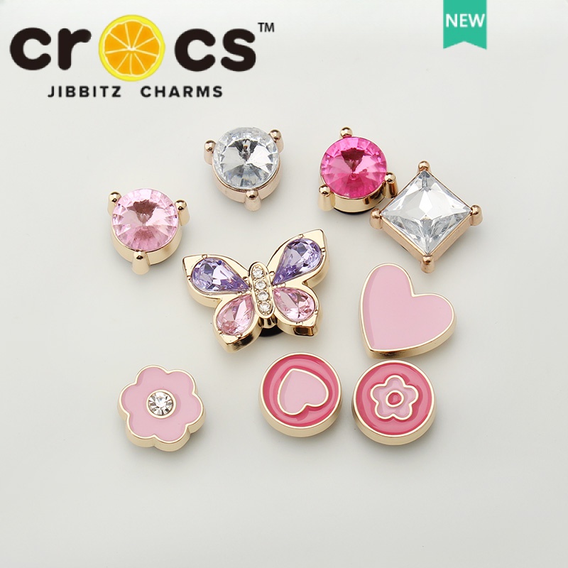 Jual metal jibbitz crocs charms High Quality Decorative Buckle booton ...
