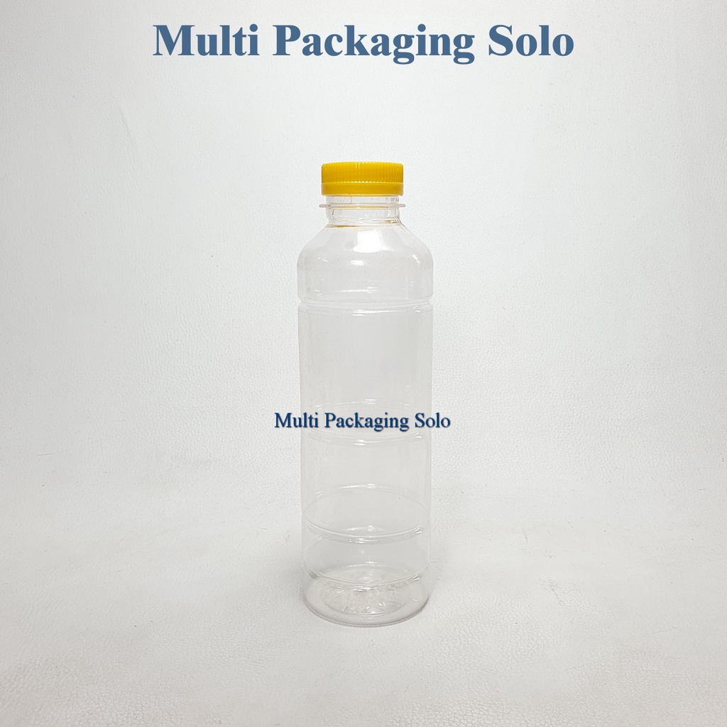 Jual Botol Plastik 500 Ml Almond Natural Tutup SN 30 / Botol Plastik ...