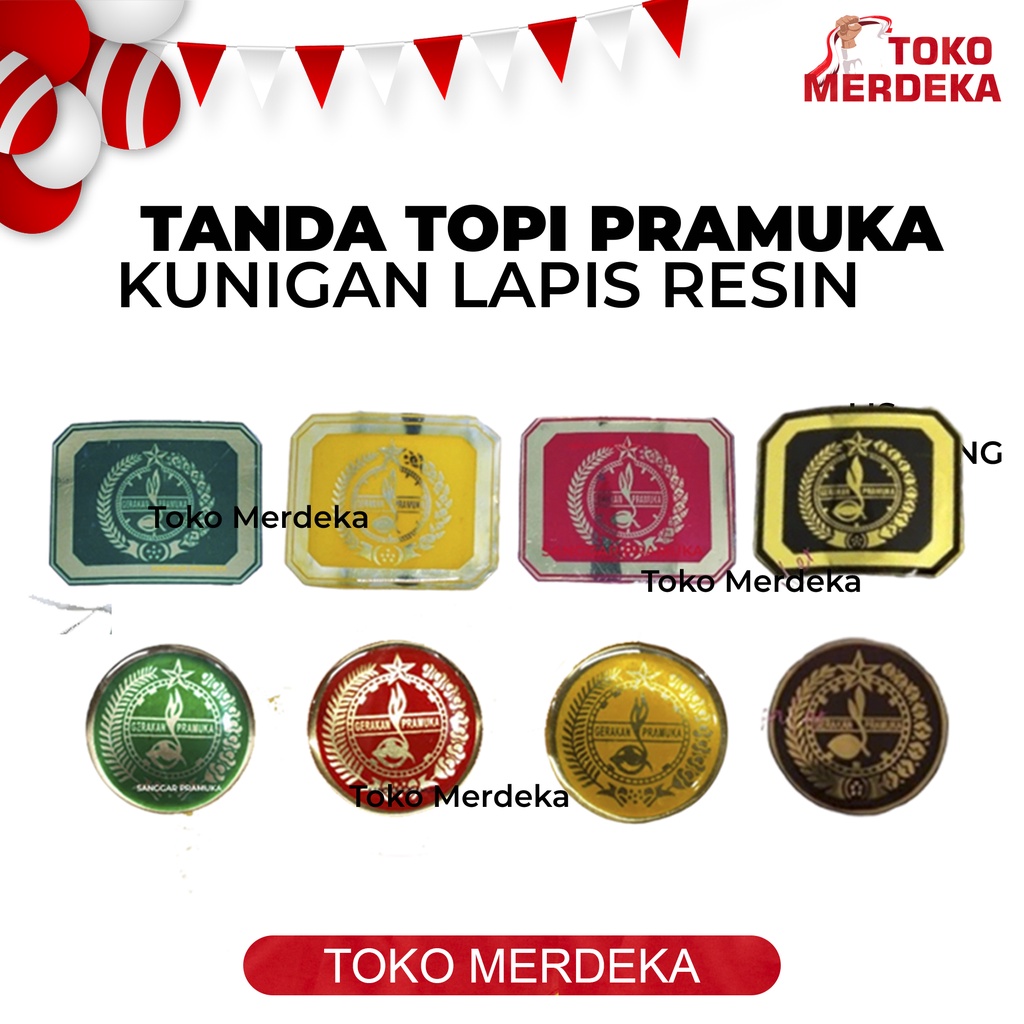Jual Tanda Topi Fiber / Tanda Topi Pramuka / Tatop Pramuka / Tanda topi ...