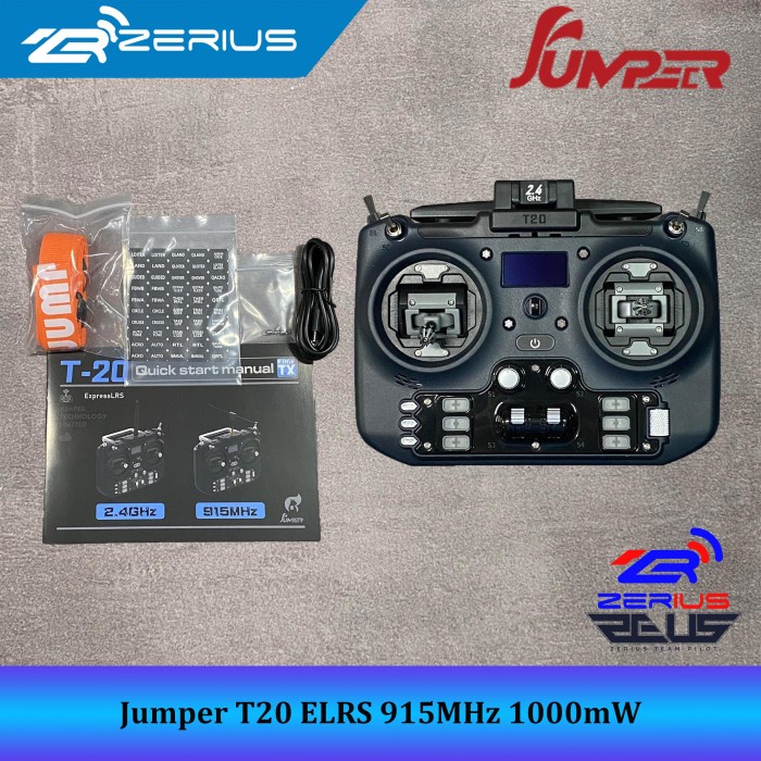 Jual Jumper T20 T20S ELRS 2.4G 915MHz 1W RDC90 Gimbal Radio Controller ...