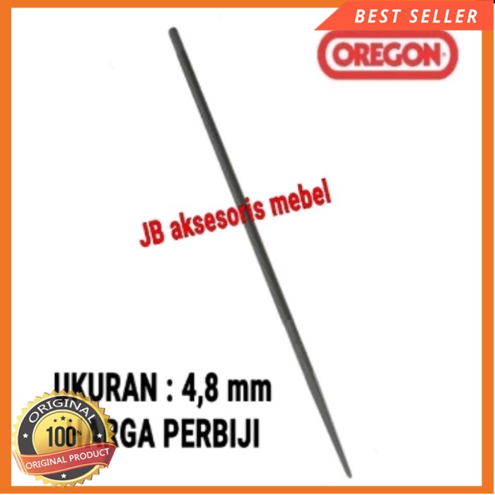 Jual KIKIR BESI BULAT 8" MERK OREGON / KIKIR BESI LINGKARAN KECIL 4,8 ...