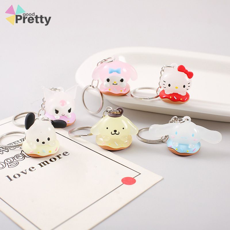 Jual Kitty Transparan Melody Gantungan Kunci Jelly Liontin Boneka ...