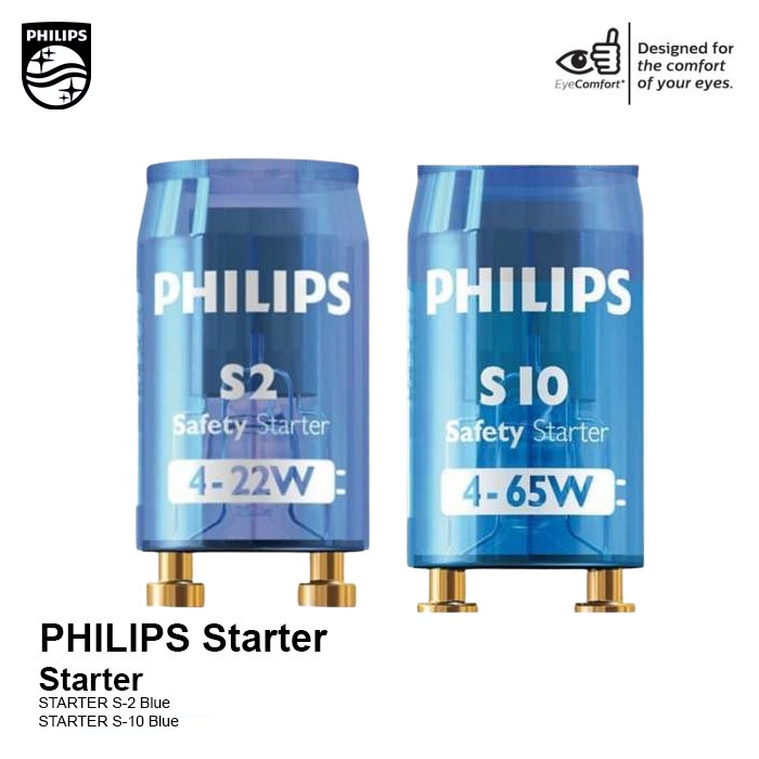 Jual PHILIPS Starter S2 - P 4-22W 220-240V / S10 - P 4-65W 220-240V ...