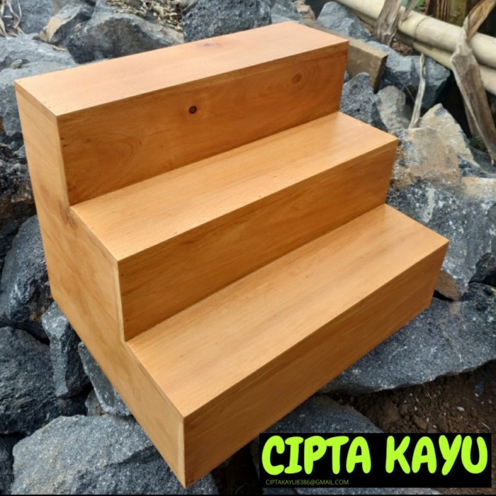 Jual Rak Kayu Serba Guna Tempat Botol Rak Bumbu Pul Kayu 8 Cm (RK-19 ...