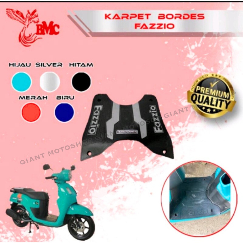 Jual KARPET INJAKAN FAZZIO / KARPET BORDES FAZZIO / ALAS PIJAKAN KAKI ...