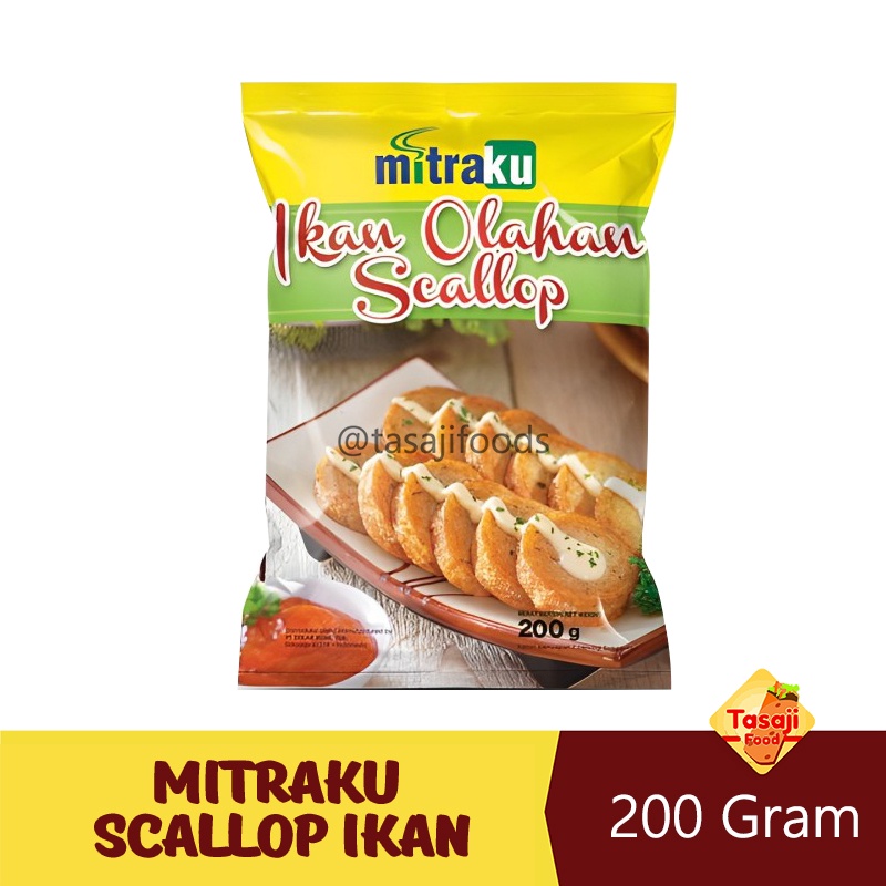 Jual Mitraku Scallop Ikan 200gr - Ikan Olahan Scallop | Shopee Indonesia