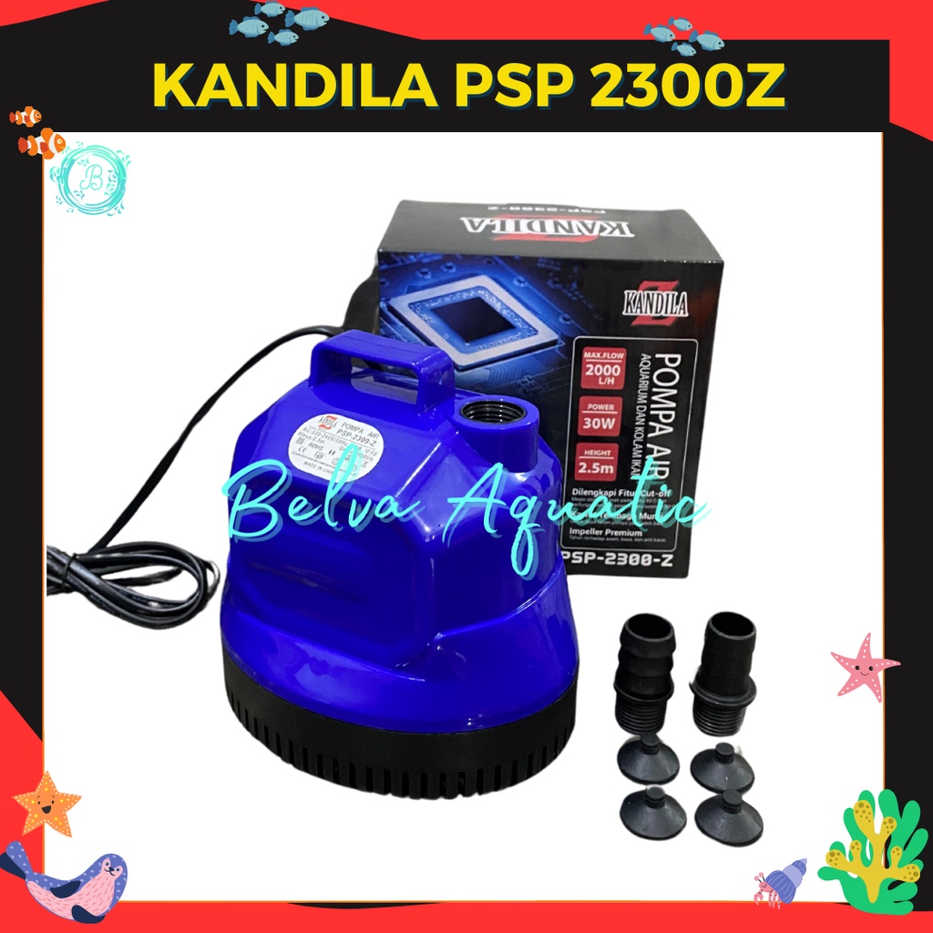 Jual Kandila PSP-2300-Z Pompa Air Celup Kolam Aquarium Ikan Kandila PSP ...