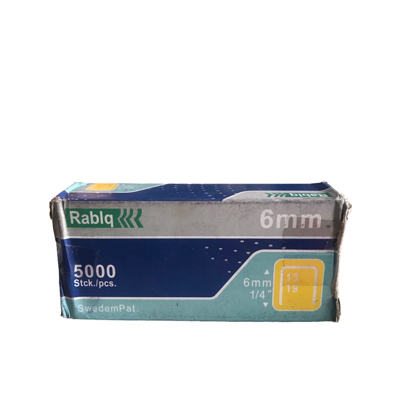 Jual ORIGINAL Isi Staples Tembak 6mm Refill Staples Tembak 6 mm ...