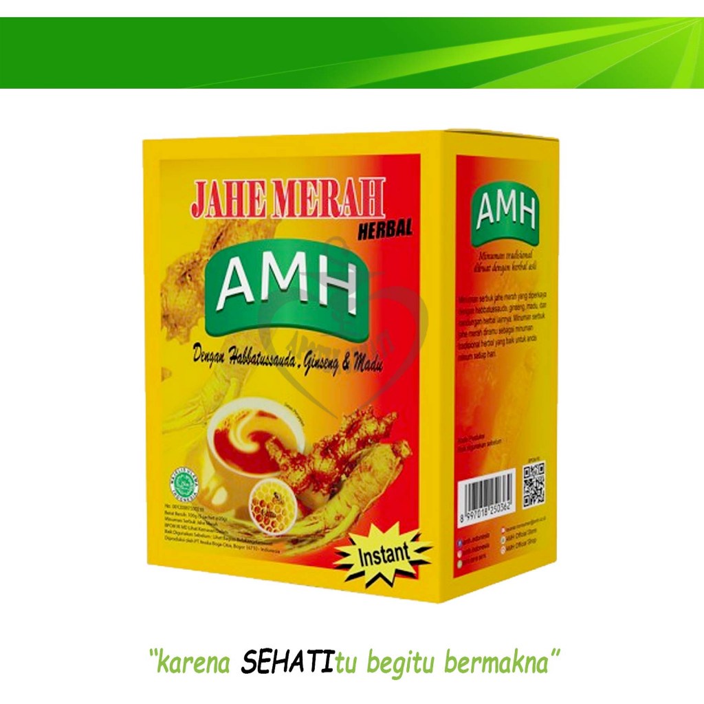 Jual Jahe Merah AMH Amanah Jahe Merah Herbal Menjaga Daya Tahan Tubuh ...