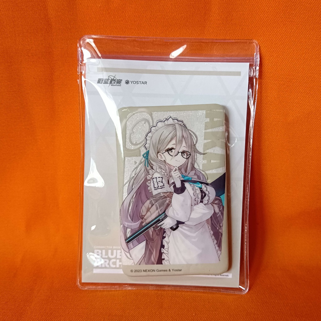 Jual Blue Archive Millennium Long Square Badge Murokasa Akane 9x6cm ...
