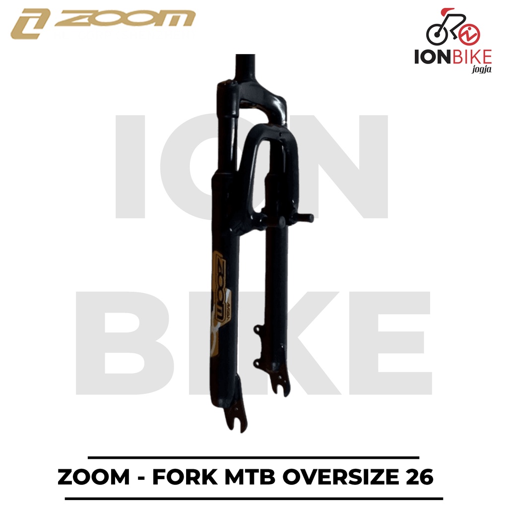Jual Fork 26 Zoom Travel 60 Vbrake Discbrake Oversize Sepeda MTB Gunung ...