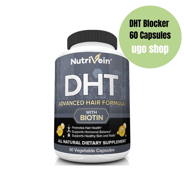 Jual Nutrivein DHT Blocker Biotin Anti Hair Loss Supplement Penumbuh ...