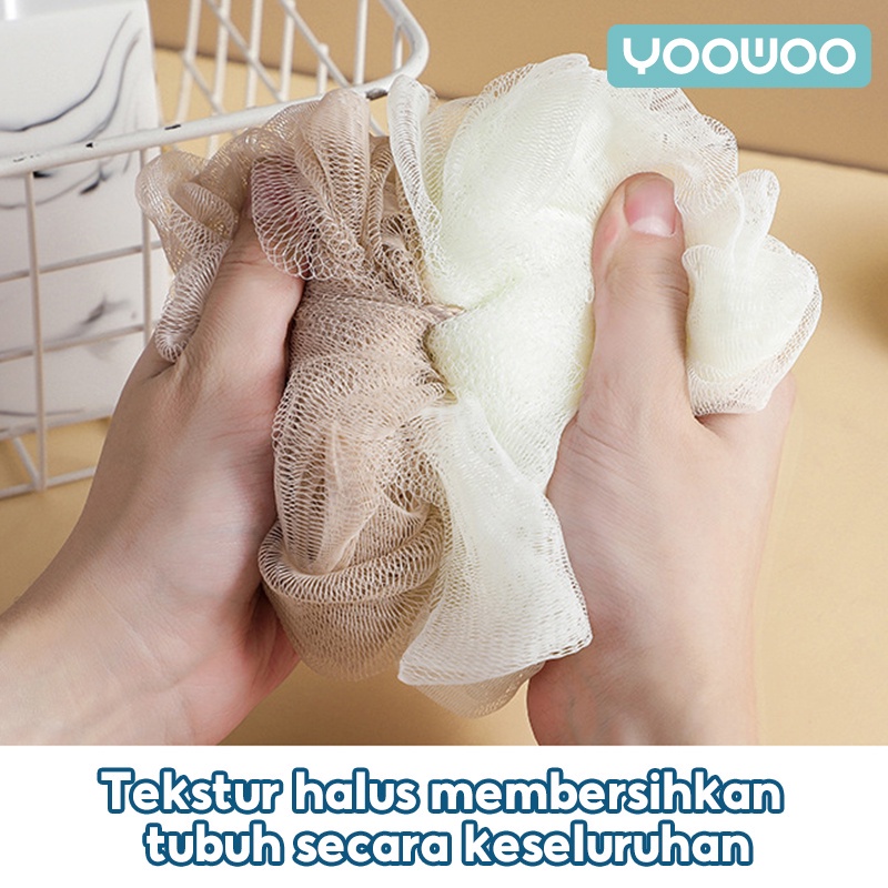 Jual YooWoo Sponge mandi / Shower Puff / Sponge Busa Bagus /Spons Mandi ...