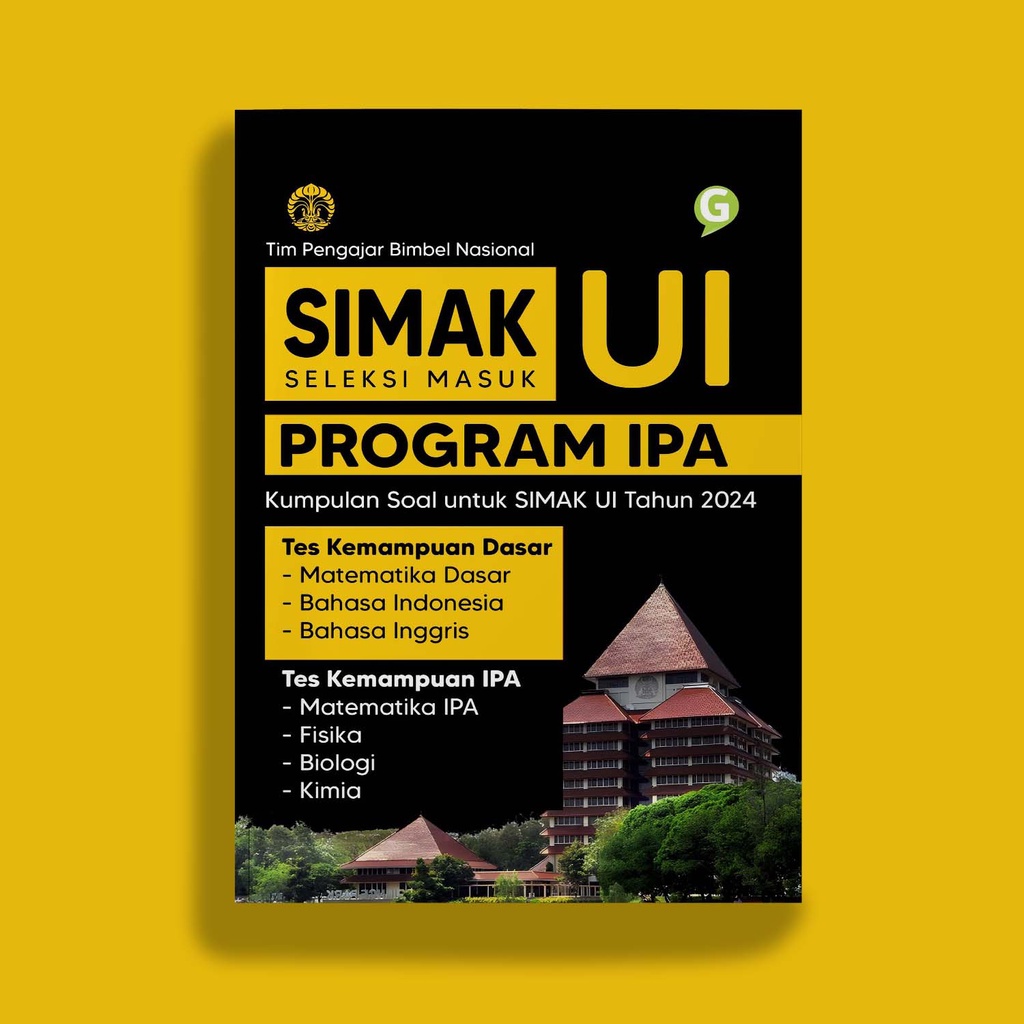 Jual Buku SIMAK UI (Kumpulan Soal Tahun 2024) Program IPA | Shopee ...