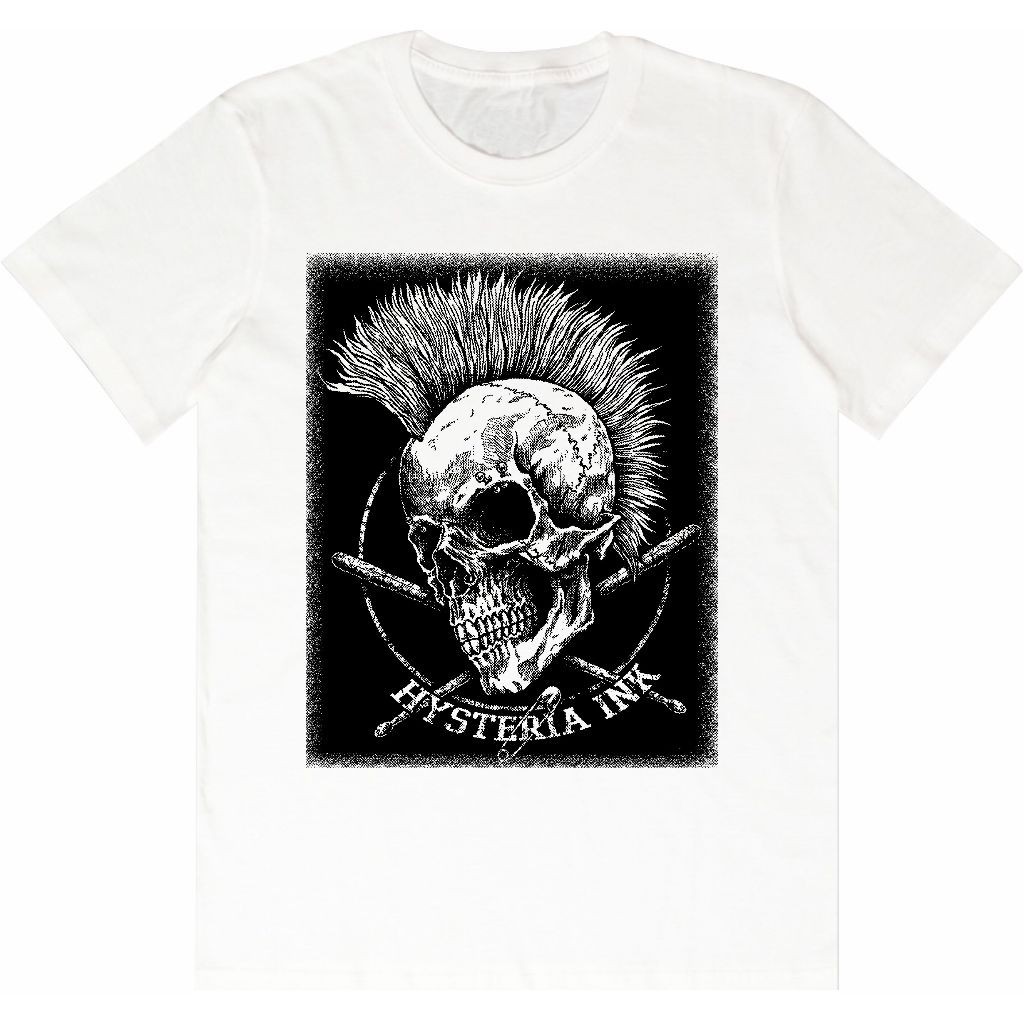 Jual Baju Rock Kaos Punk Baju Metal Hysteria Ink RUB345 MS | Shopee ...