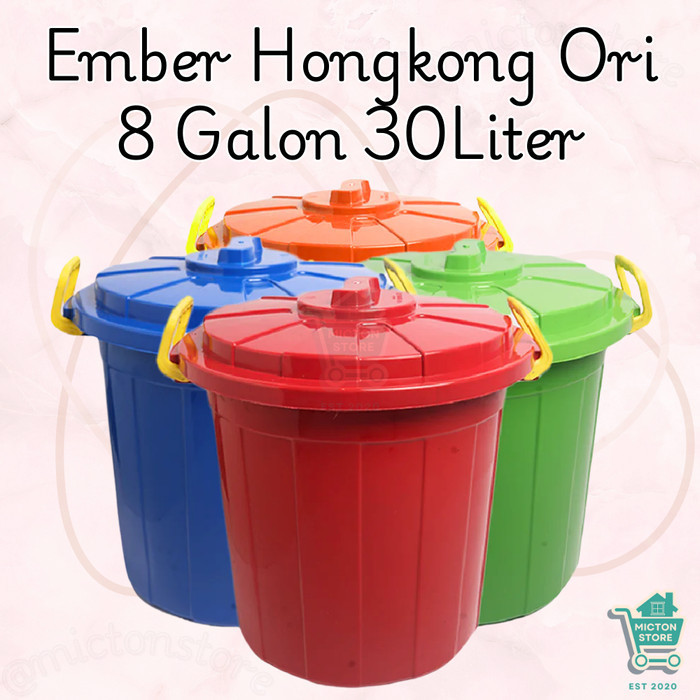Jual BUNTON Ember Hongkong 8 Galon 30.28L Ori Premium Ember Anti Bocor ...