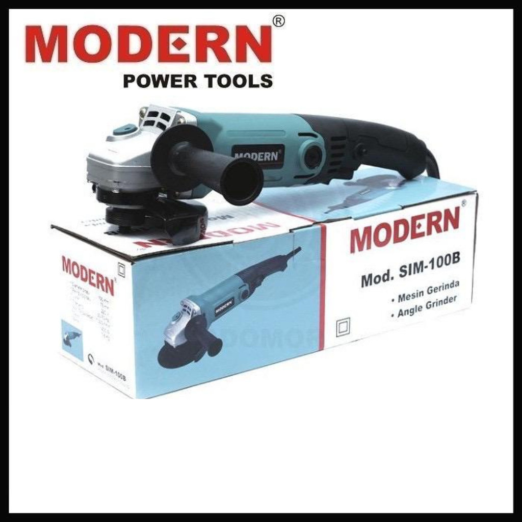 Jual MODERN SIM-100 B Gerinda Tangan 4in 4inci 4 Inch Angle Disc ...