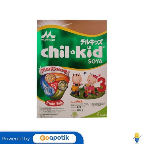 Jual Morinaga Chil Kid Soya Usia 1-3 Tahun Rasa Madu 200 Gram Box | Shopee Indonesia