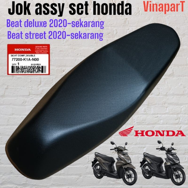 Jual jok assy set busa jok honda beat new led 2020 - 2024 deluxe street ...
