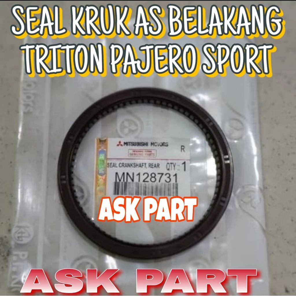 Jual SEAL SIL CRANKSHAFT KER KRUK AS BELAKANG MITSUBISHI STRADA TRITON ...