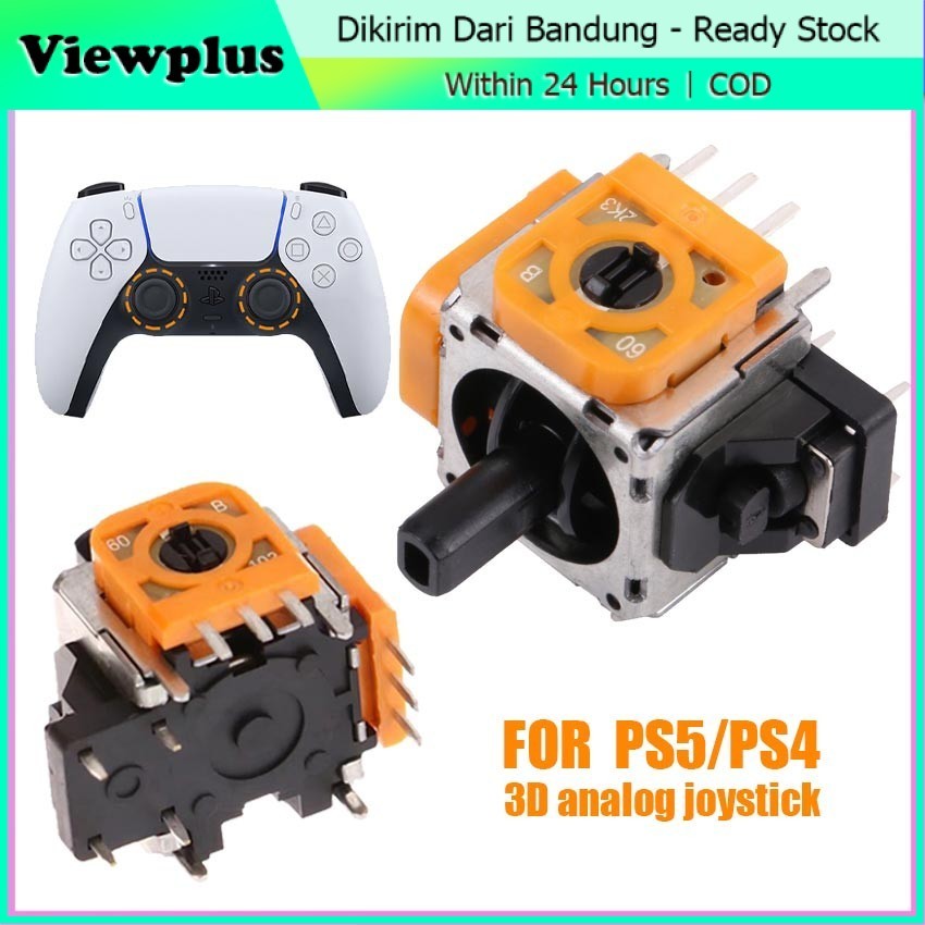 Jual Analog Stik PS4 PS5 Xbox One Switch Analog Kaki 3 Hall Effect ...