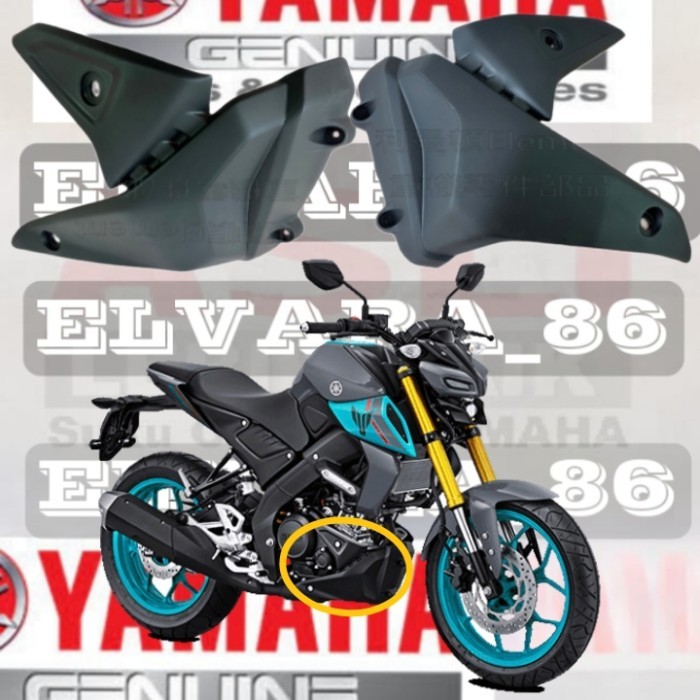 Jual Cover under cover mesin bawah kanan kiri Yamaha MT15 Original ...