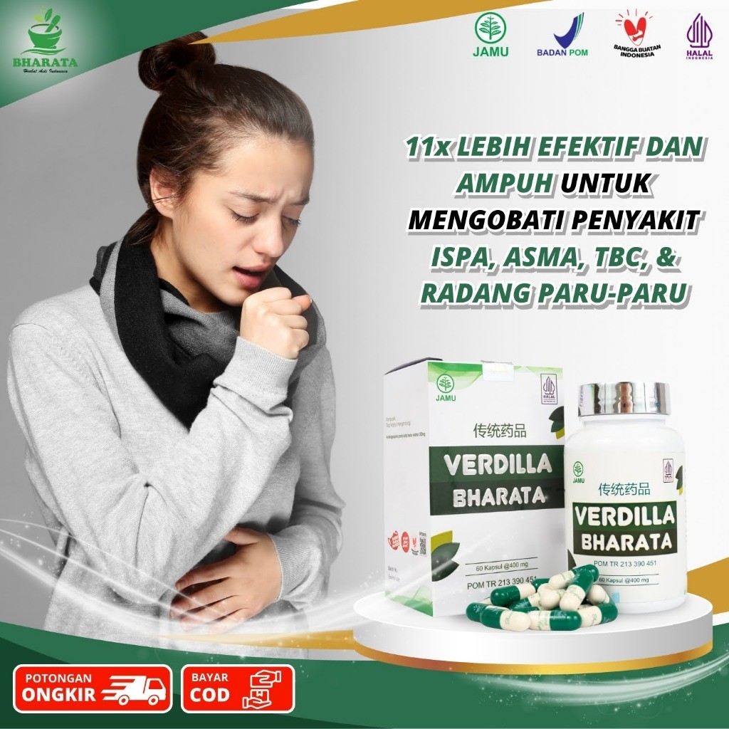 Jual Original VERDILLA BHARATA Obat Paru Paru, ISPA, TBC, Bronkitis Dan ...