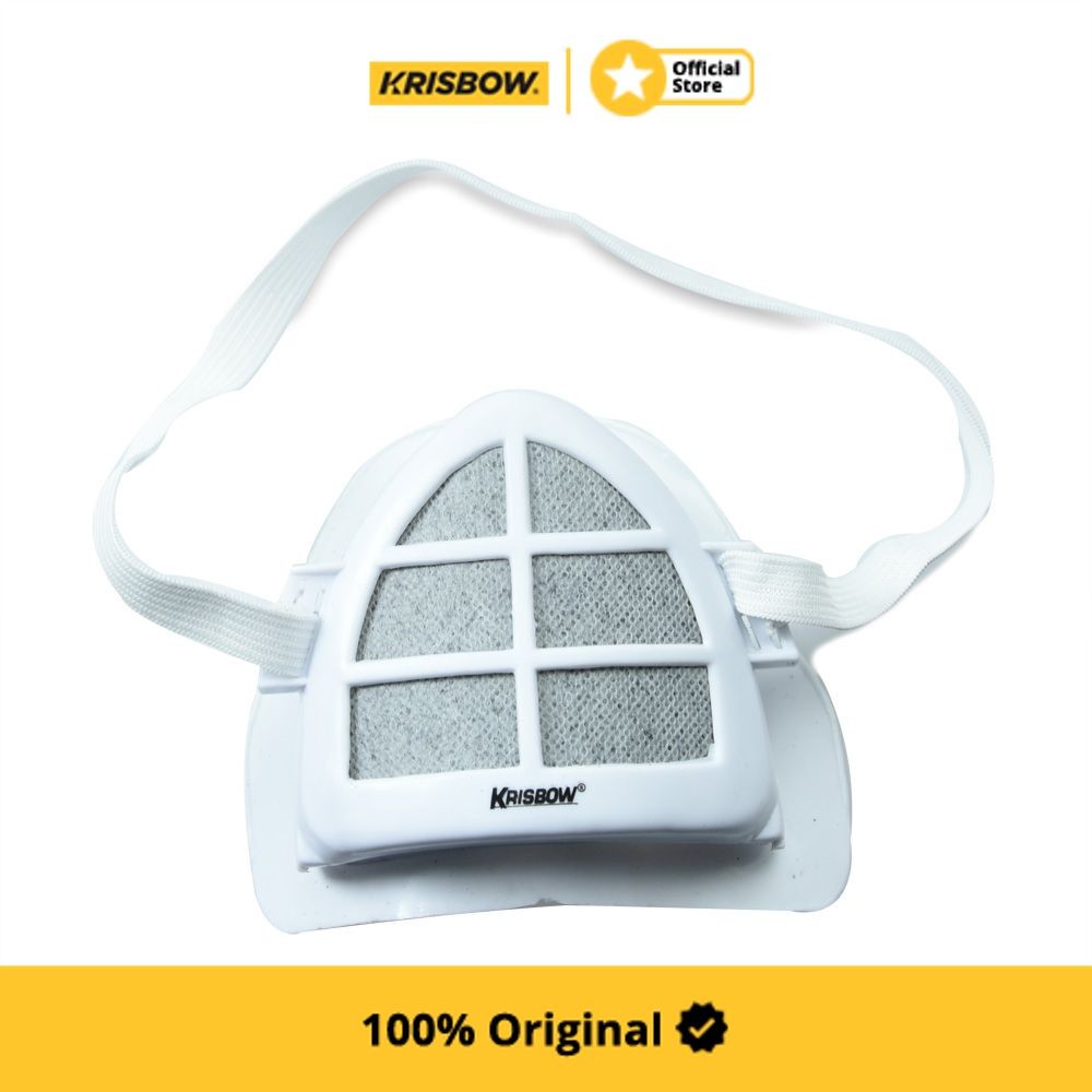 Jual Krisbow Masker W/ Filter Karbon Mask Active - Putih Srrp2 | Shopee ...