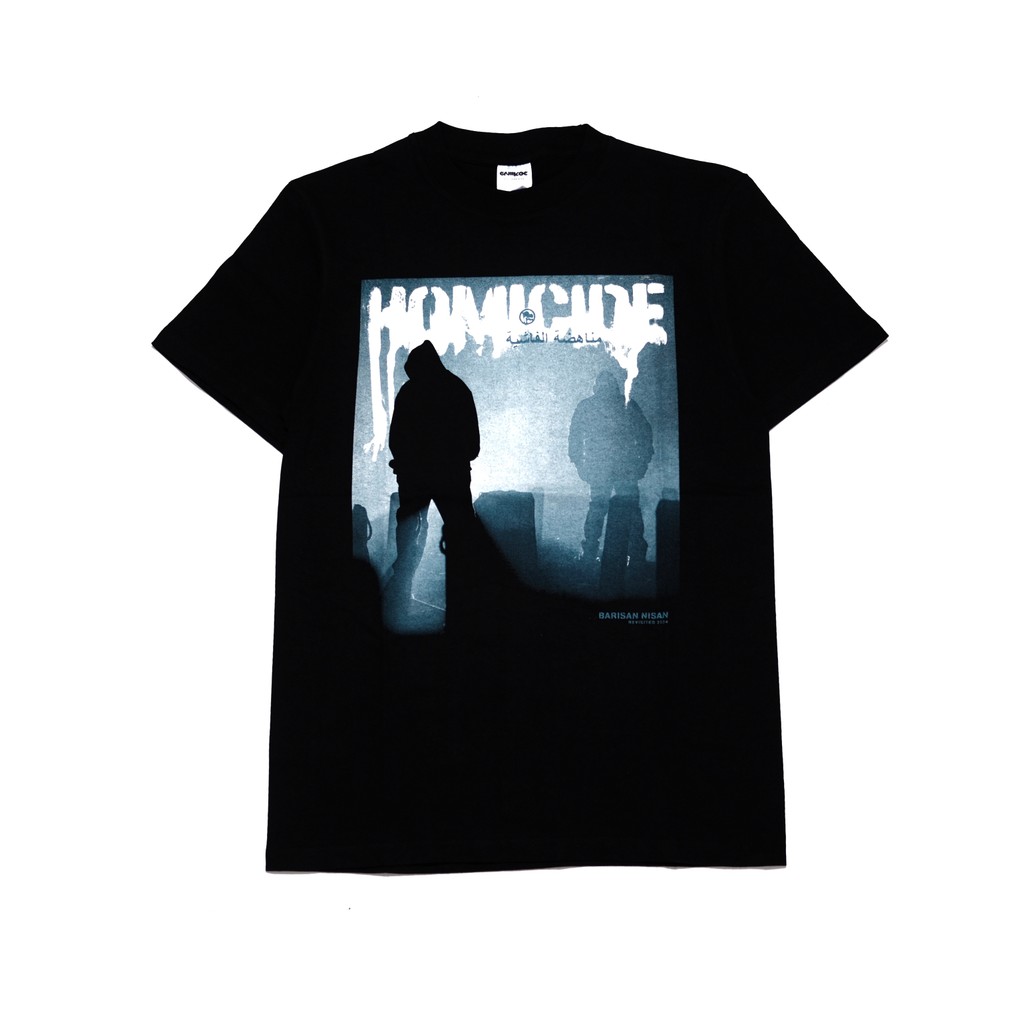 Jual Tshirt HOMICIDE - BARISAN NISAN (black ) | Shopee Indonesia