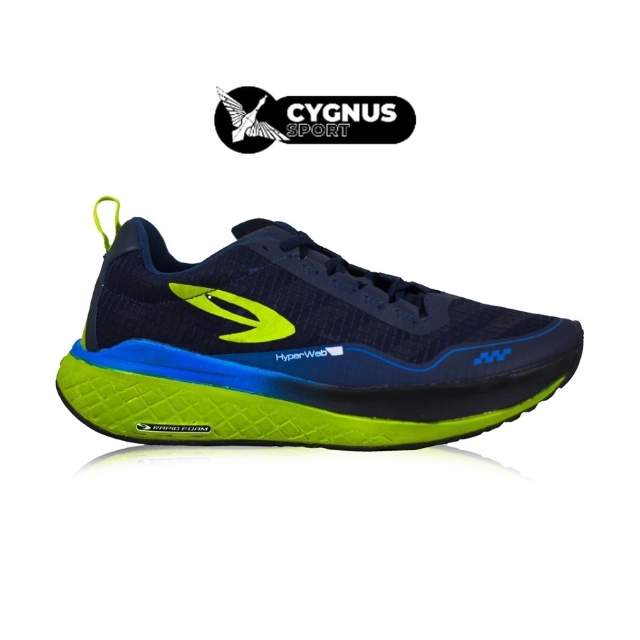 Jual 910 Nineten ULTRA EKIDEN - Hitam Iris/Hijau Neon/Biru-MD Sepatu ...