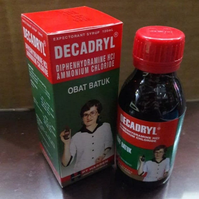 Jual Decadryl Expectorant Sirup 120 ml /Sirup Obat Batuk/Besar | Shopee ...