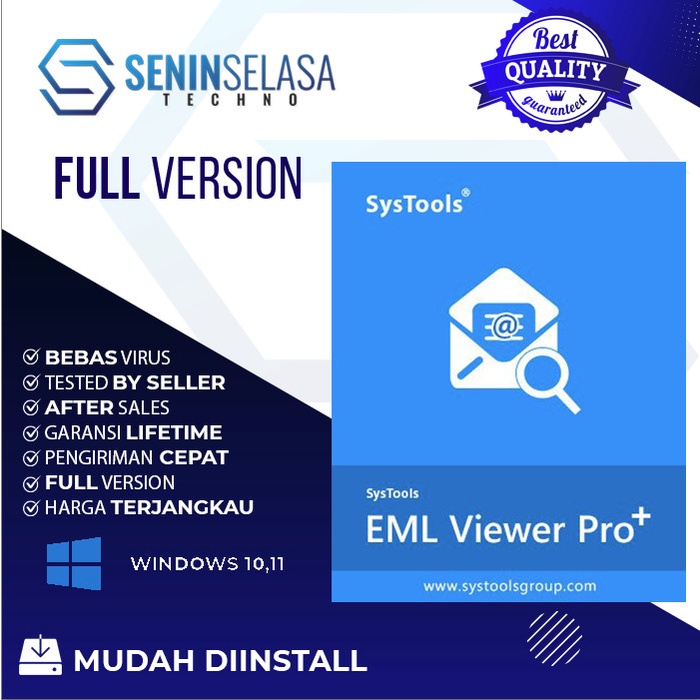 Jual Software EML Viewer: SysTools EML Viewer Pro Plus 4 [WIN] | Shopee Indonesia