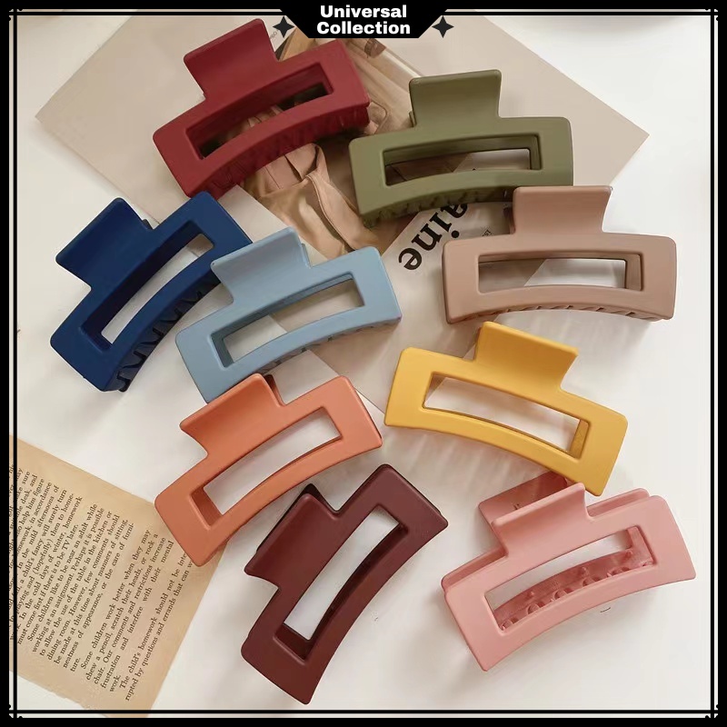 Jual 8.5CM - JEPITAN RAMBUT SALON KOREA DOFF MODEL KOTAK / JEDAI SALON ...