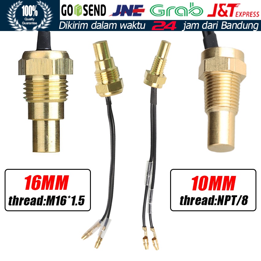 Jual 10MM/16MM Sensor Switch Temperatur Indikator Suhu Air / Suhu Air ...