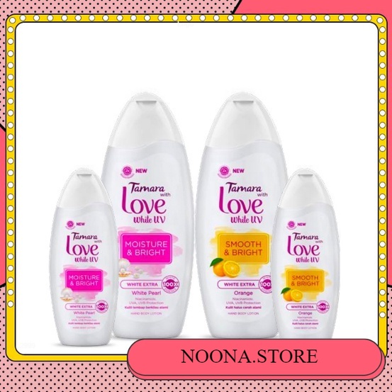 Jual Tamara with Love White UV Hand Body Lotion 95ml / Handbody Lotion ...