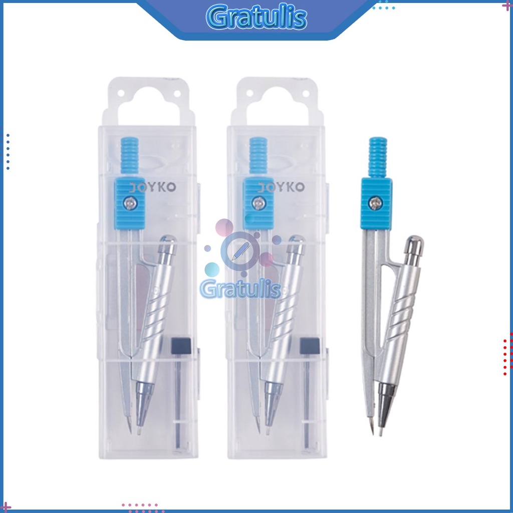 Jual JANGKA SET MATH JOYKO [MS-75] + PENSIL MEKANIK / ALAT TULIS ...