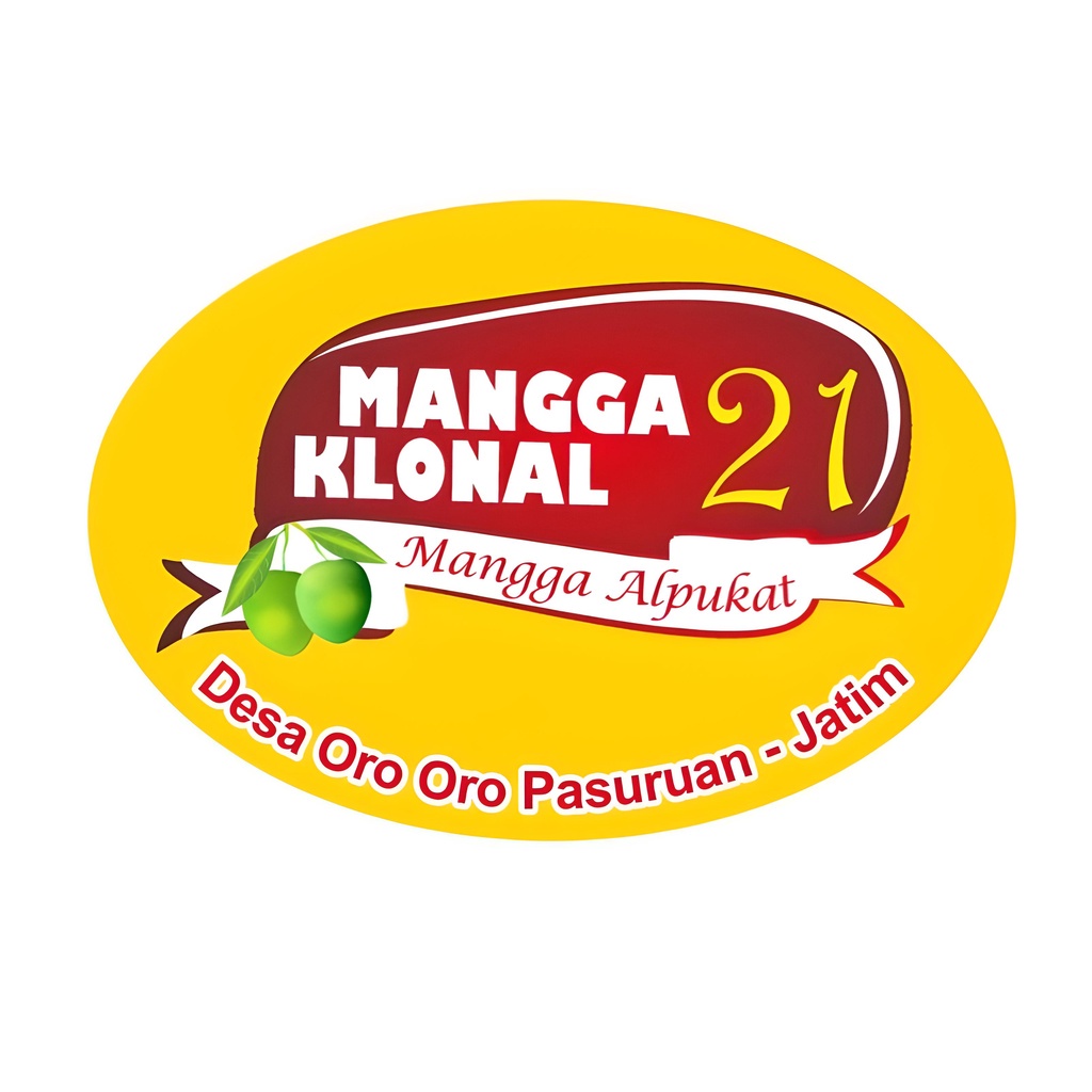 Jual Label Sticker Mangga Alpukat Klonal 21 Ukuran 2,6x1,8cm Kertas A3 ...