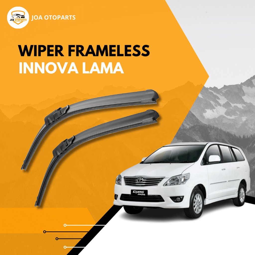 Jual [COD] Wiper Mobil Kijang Innova Lama Frameless 1 Set Kiri dan ...
