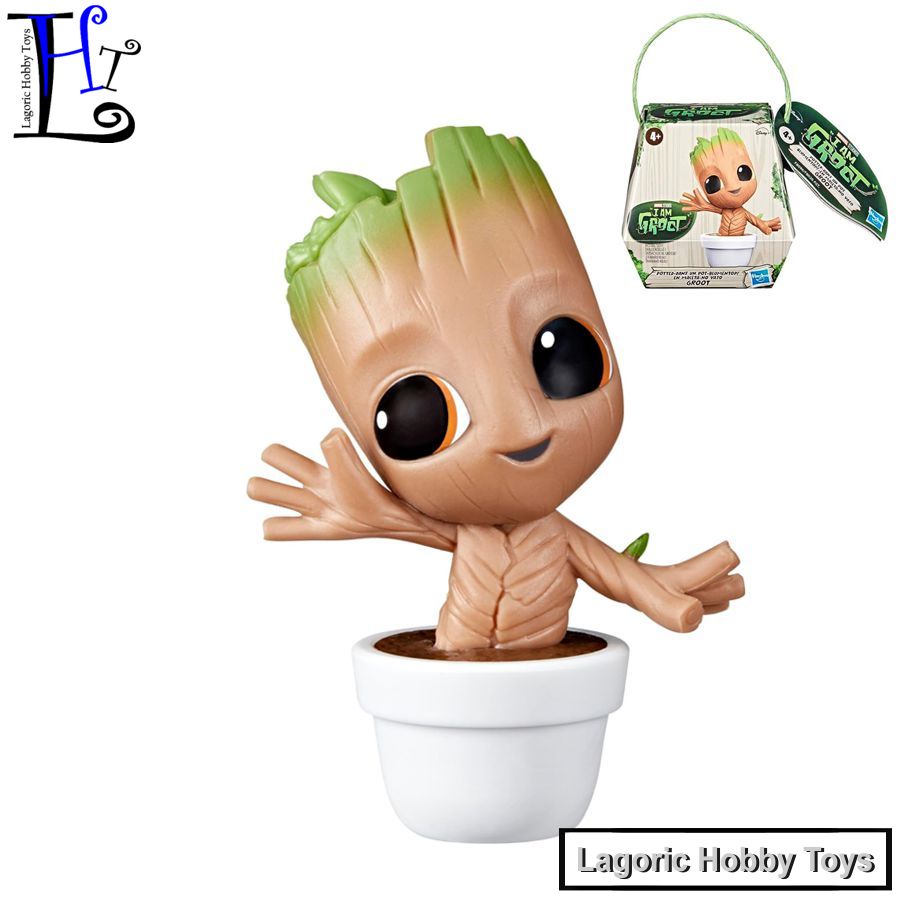 Jual Marvel I am Groot Mini Figure GOTG Potted Original Mainan Figure ...