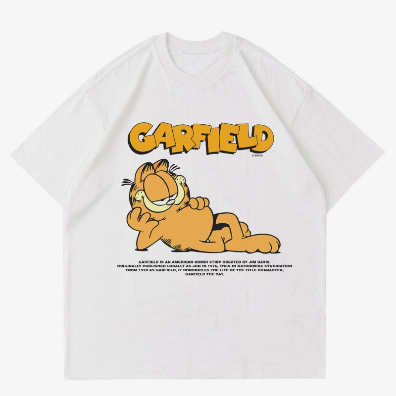 Jual KAOS VINTAGE GARFIELD BY PAWS | T-SHIRT CARTOON 90'S VINTAGE ...