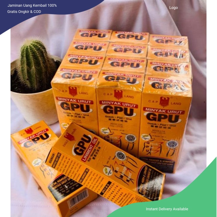 Jual minyak urut gpu 60ml per pack isi 12pcs | Shopee Indonesia